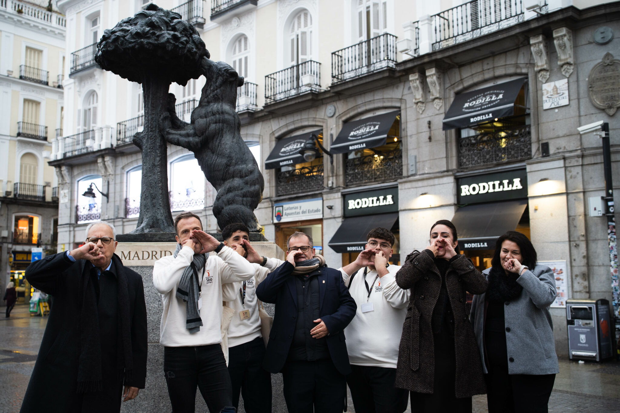 El Silbo Gomero llega a la Puerta del Sol para promocionar a la isla ...